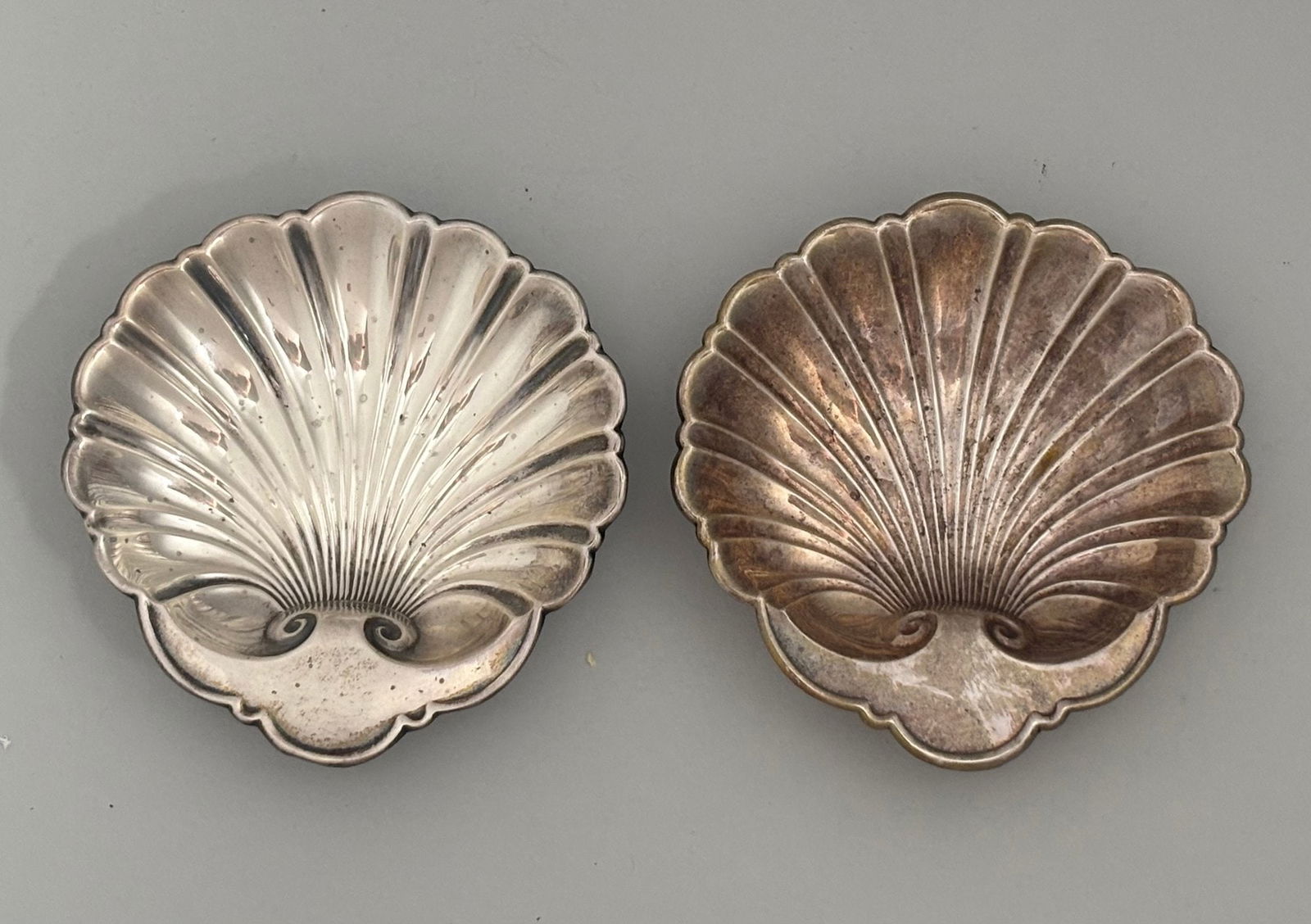 Pair Of Gorham Sterling Silver Hollowware Shell Form Bowls - Jun 13 ...