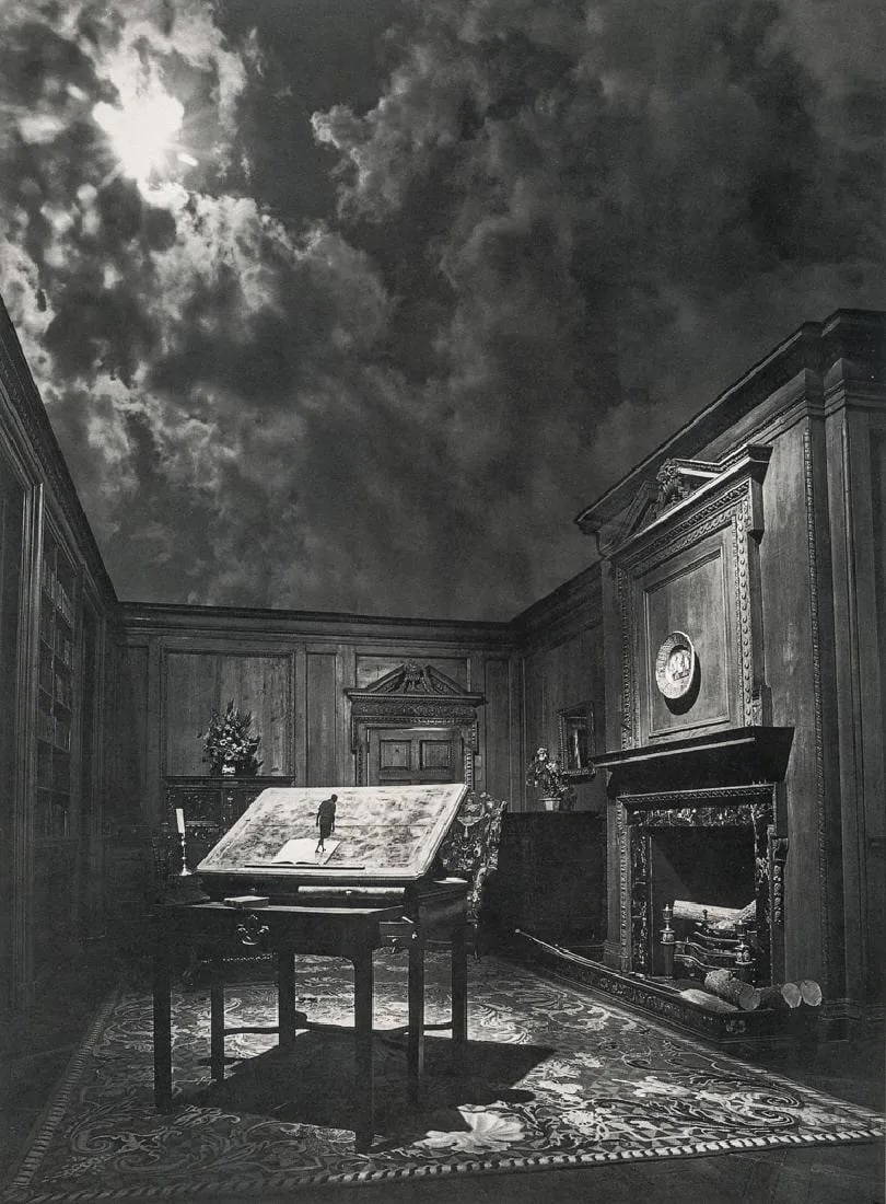 Jerry Uelsmann - Untitled, (philosopher's Desk) 1976 Auction