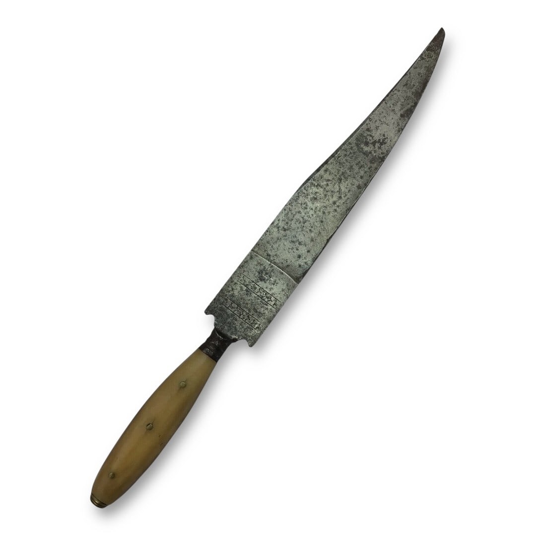 Early American Guardless Bowie Knife - Maker Marked - Jun 28, 2025 ...