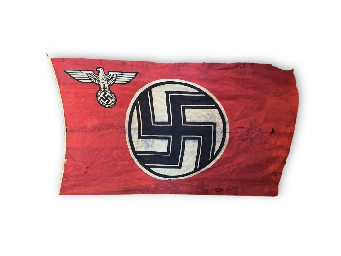 German Ww2 Nsdap (nazi Party) Eagle From A State Service Flag - Jun 28 ...