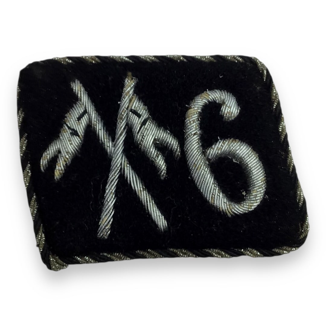 German Ww2 Ss Collar Tab – 6th Ss-standarte Berlin – Allgemeine-ss ...