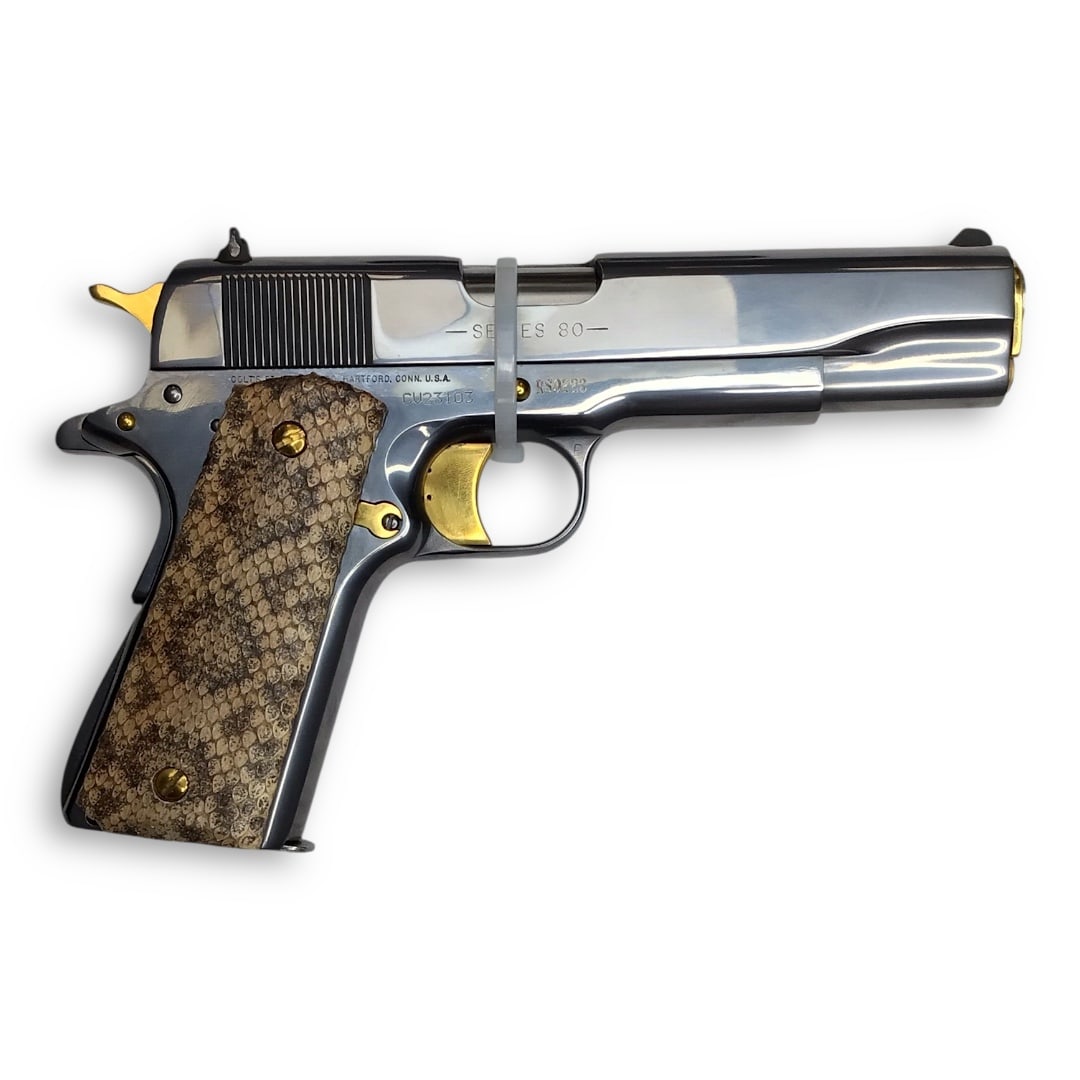 Colt Rattlesnake M1911a1 Legacy Edition – 1 Of 1000 Titanium Finish ...