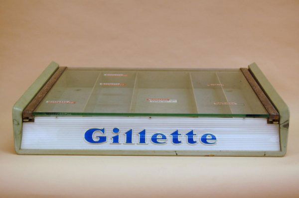 Gillette Razor Blade Showcase