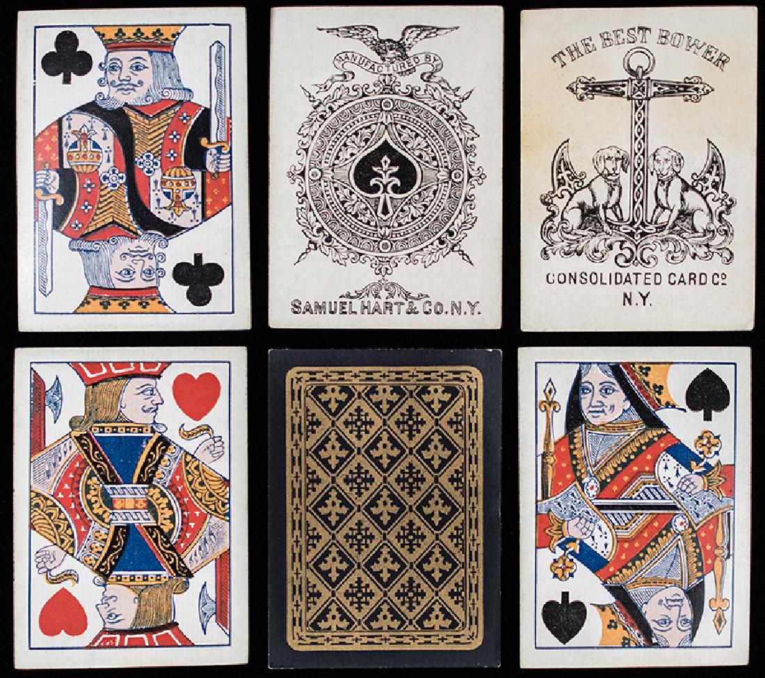 Samuel Hart & Co. Playing Cards.