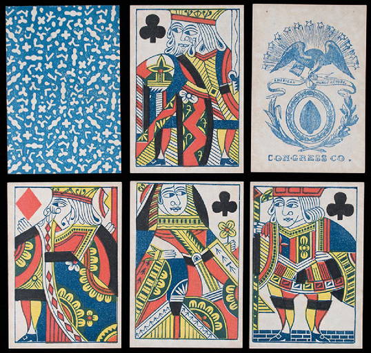 Congress Co. Faro Playing Cards.