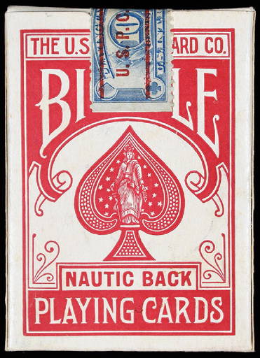 United States Playing Card Co. Bicycle “nautic Back.”