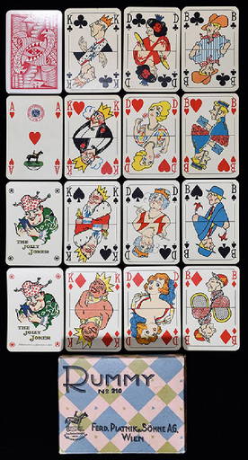 F. Piatnik “rummy #210” Playing Cards.