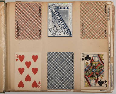 Samples Of Playing Cards Manufactured By The U.s.