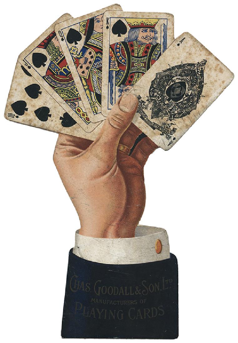 Four Playing Card Advertising Items.