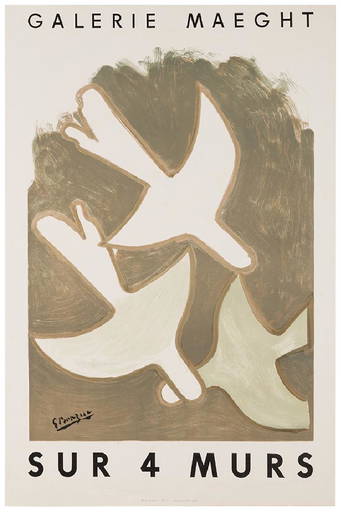 [exhibition Posters. Braque, Georges] Braque.