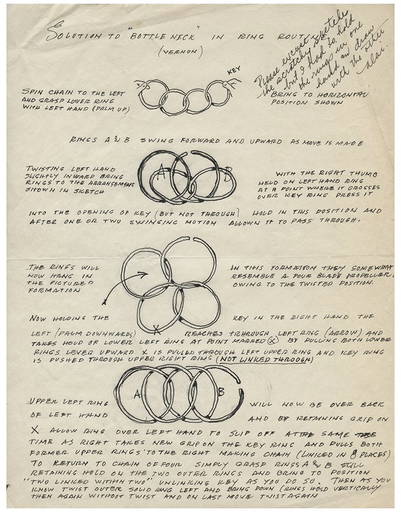 Important archive of Dai Vernon – Faucett Ross Letters. - Aug 19, 2017 ...