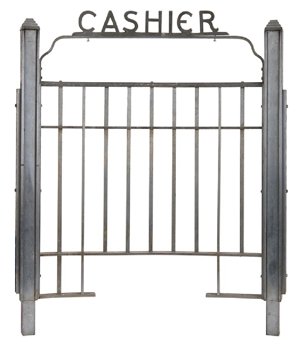 Bank Teller’s Cashier Cage Front.