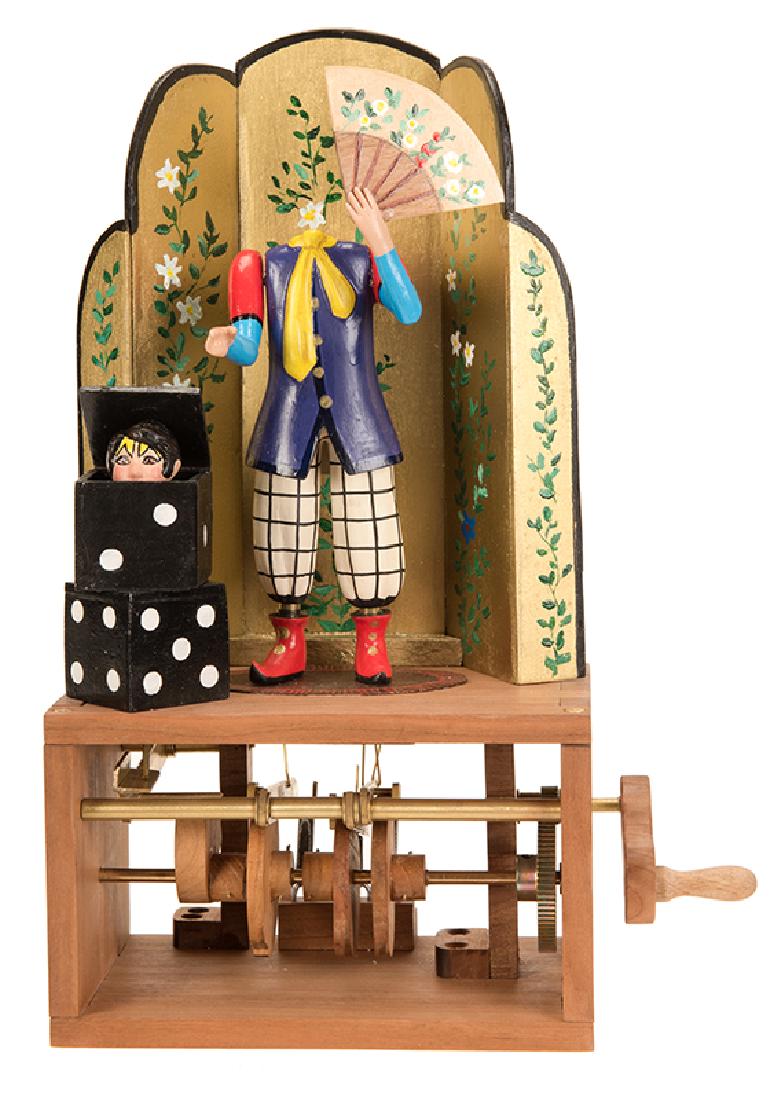Clown With Vanishing Head Automaton.