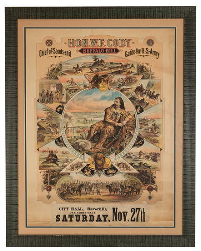 Hon. W.f. Cody. Chief Of Scouts. Guide For U.s. Army.