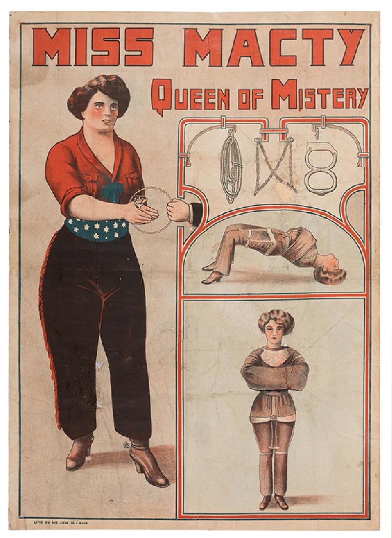 Miss Macty. Queen of Mistery.