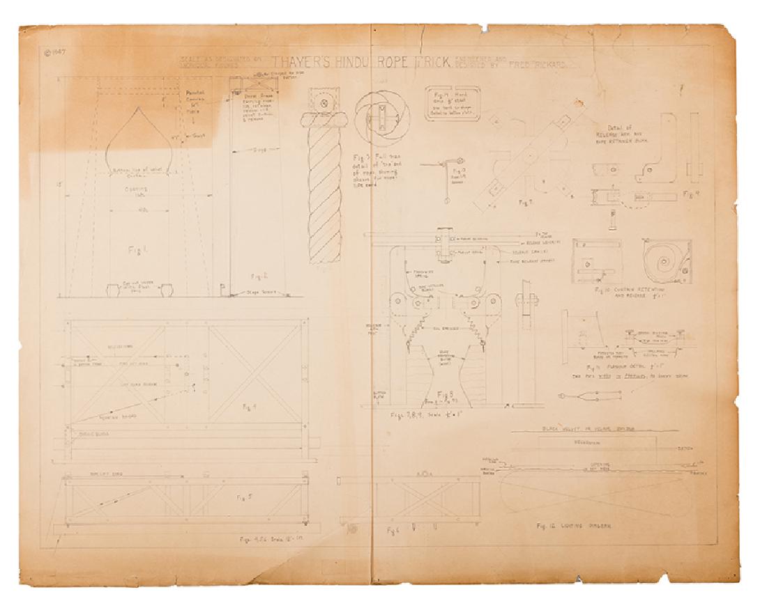 Portfolio of Original Illusion Drawings and Blueprints