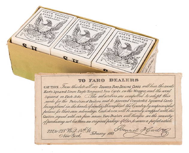 Samuel Hart & Co. Original Box For 12 Packs Of Pharo