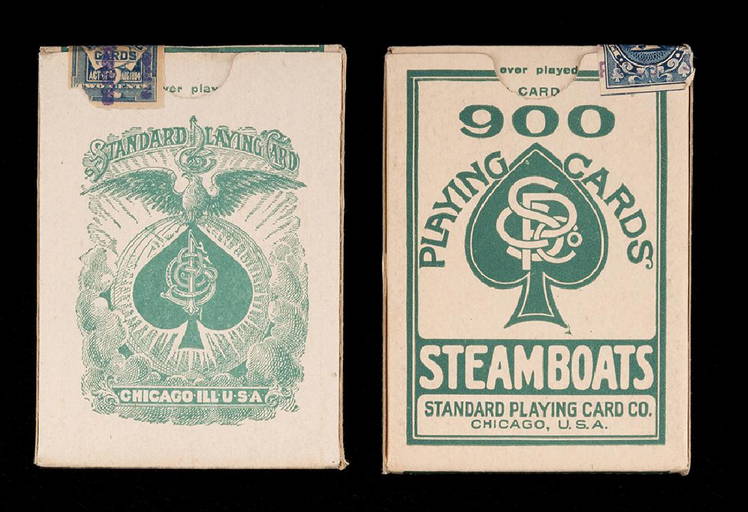 Two Steamboat “radium” Decks Playing Cards.
