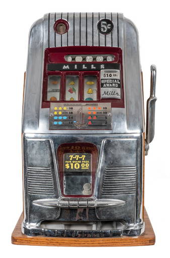 Mills 5 Cent $10 Special Award Hi Top Slot Machine.