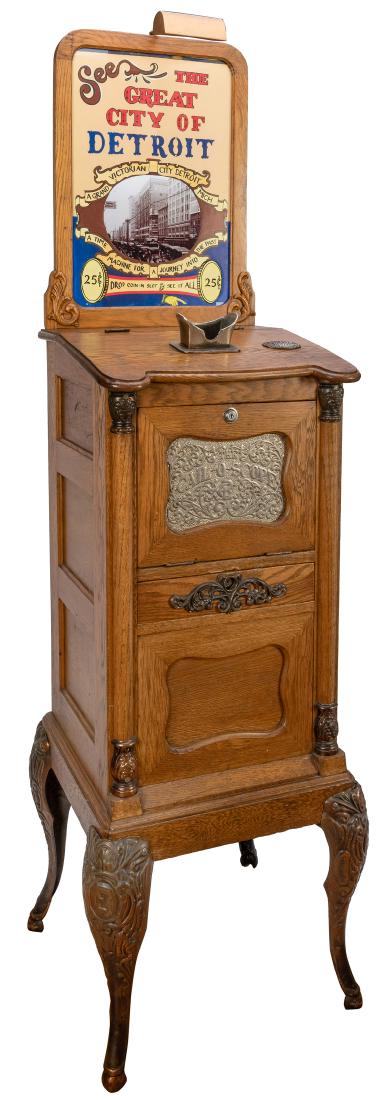 Cail-O-Scope 5 Cent Arcade Stereo Viewer.