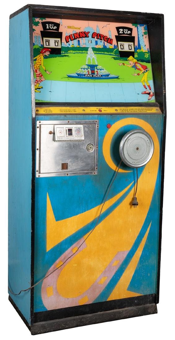 Penny Pitch 25 Cent Upright Game.