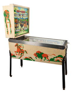 Bally "bow And Arrow" Pinball Machine