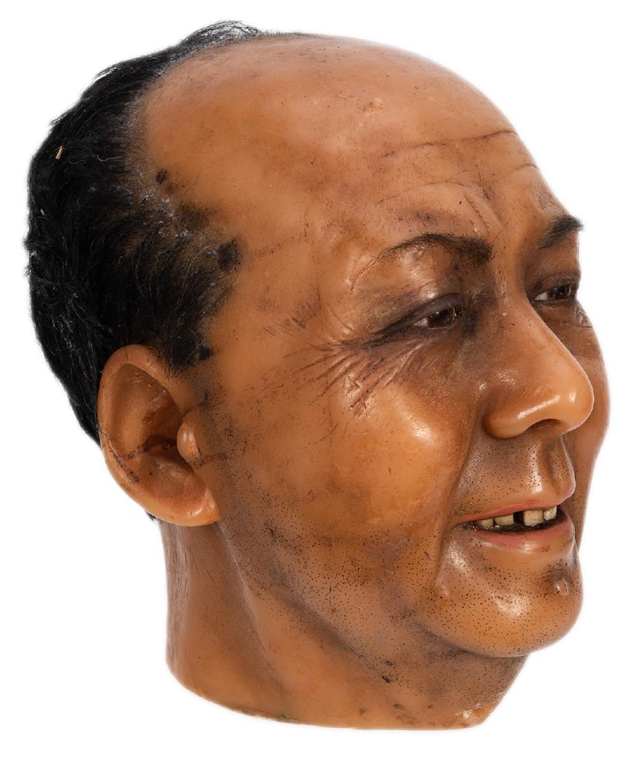 Mao Zedong Life Like Wax Head