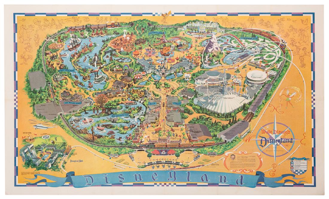 Disneyland Adventure Park Map - United States Map