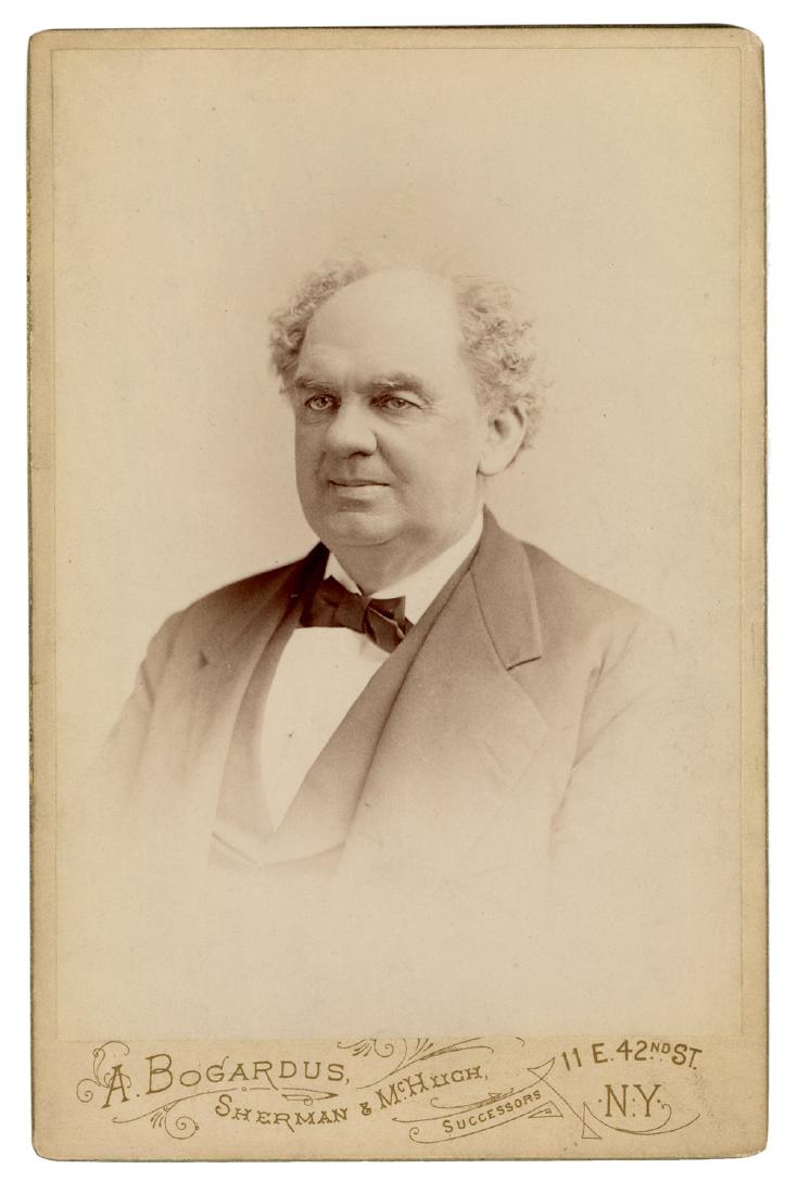 Cabinet Photo of P.T. Barnum.