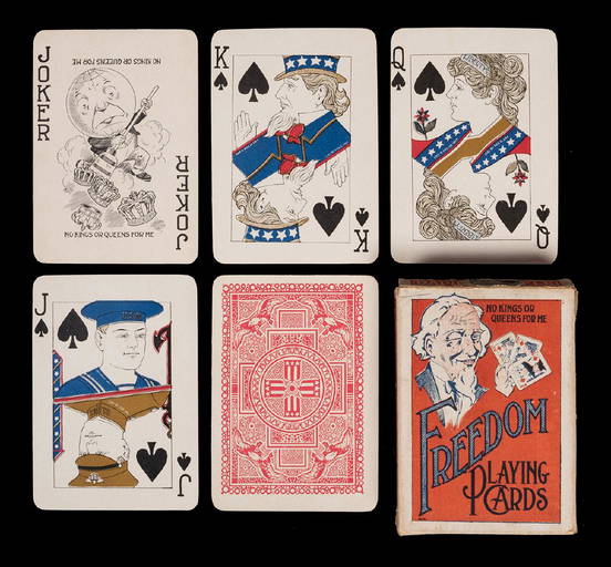 Freedom Playing Cards. - Mar 30, 2019 | Potter & Potter Auctions in IL