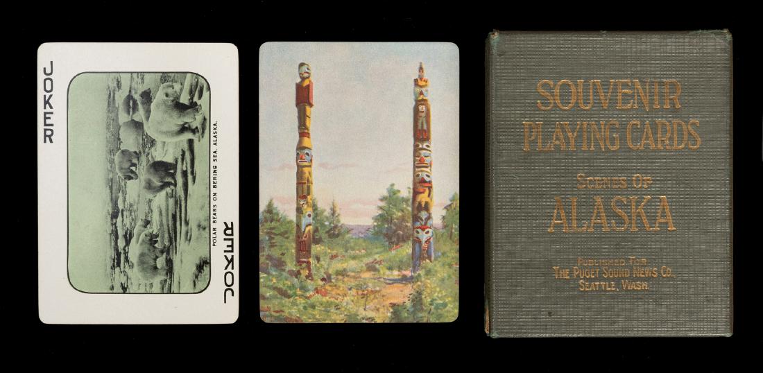 Alaska Souvenir Playing Cards.