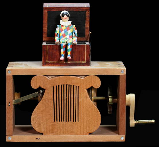Harlequin Trapezist Automaton.
