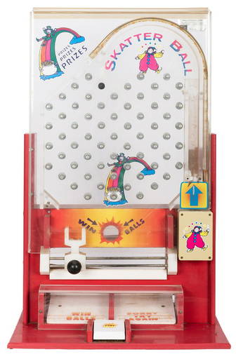 Skatter Ball Countertop Arcade Game.