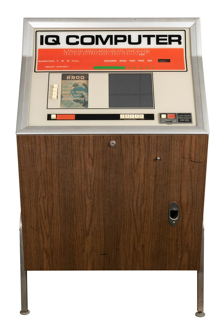 I.Q. Computer 25 Cent Upright Game. - Sep 28, 2019 | Potter & Potter ...