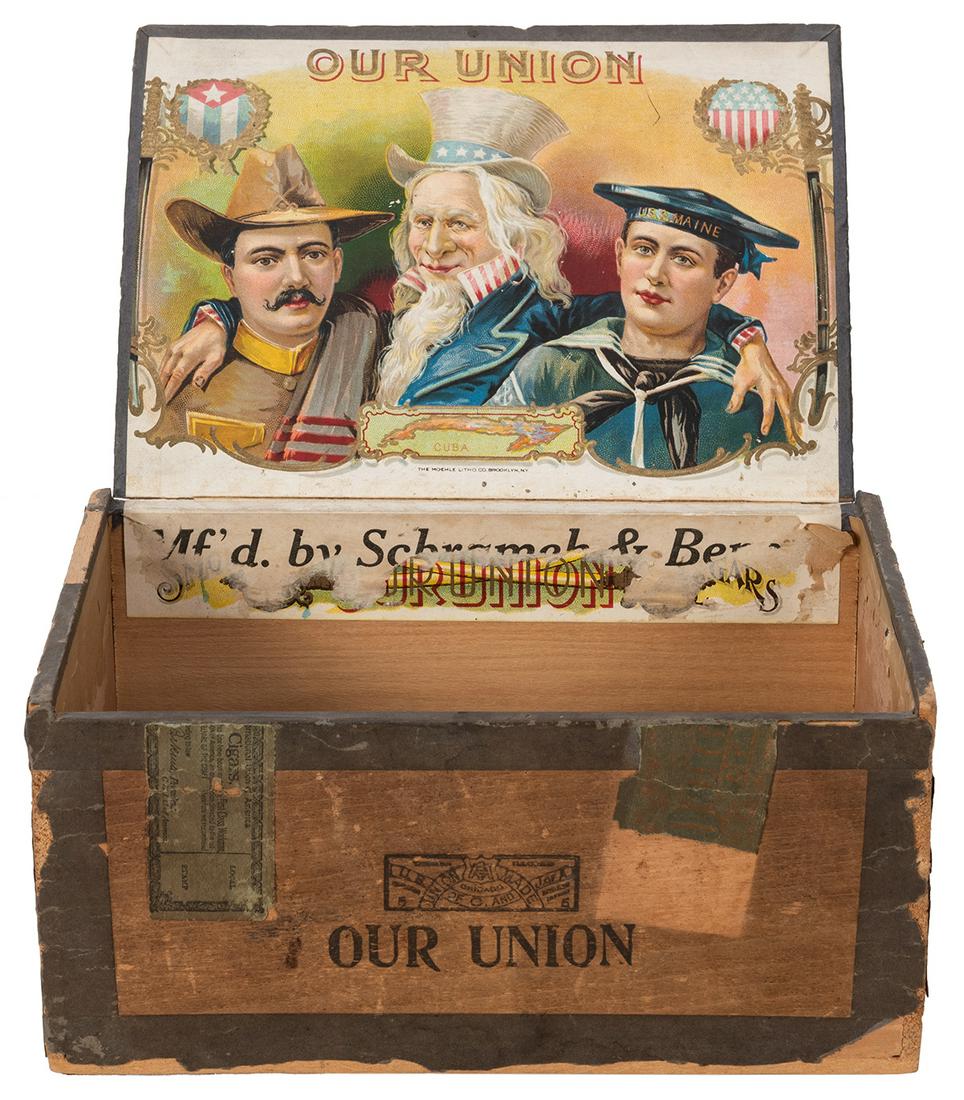 For Auction: Our Union Cigar Box. (#298) on Sep 28, 2019 | Potter ...
