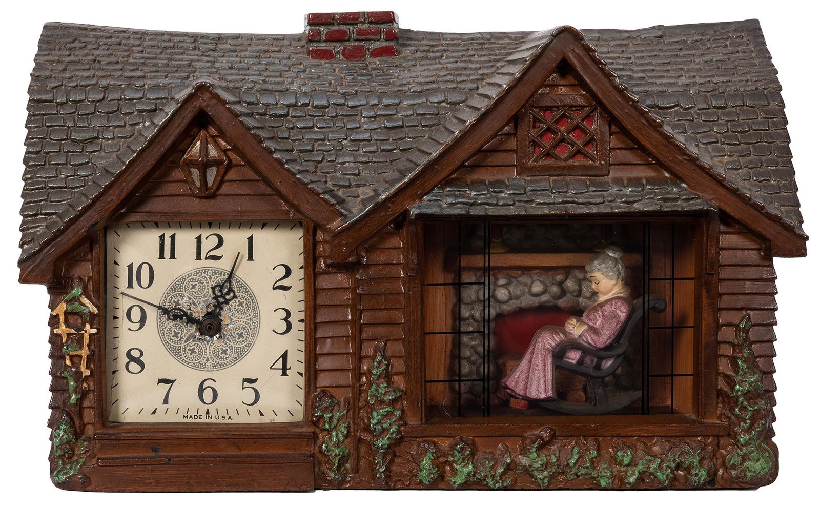 Haddon “home Sweet Home” Electric Clock.