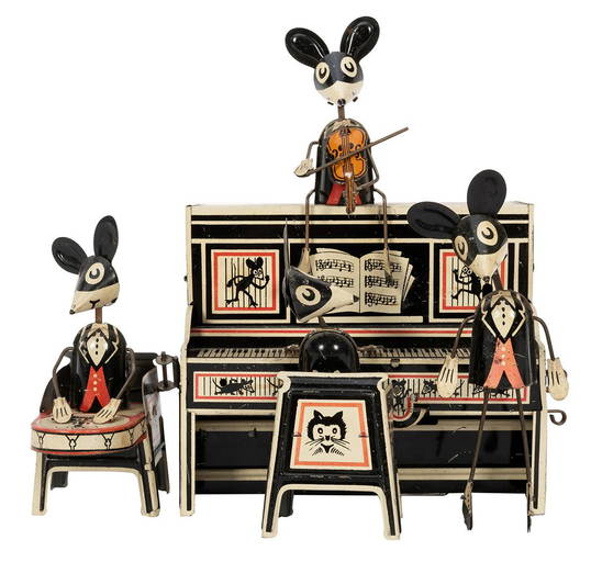 Marx Merrymakers Band Wind-Up Toy. - Sep 28, 2019 | Potter & Potter ...