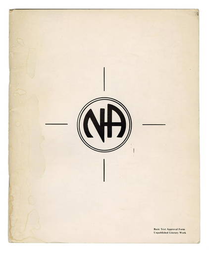 Narcotics Anonymous: Basic Text Approval Form For