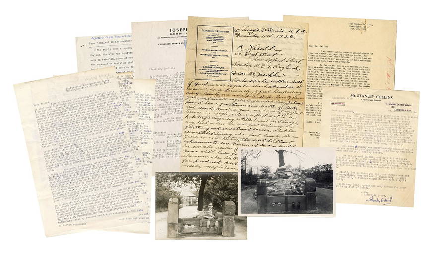 [houdini] Six Letters Related To Houdini And His Career