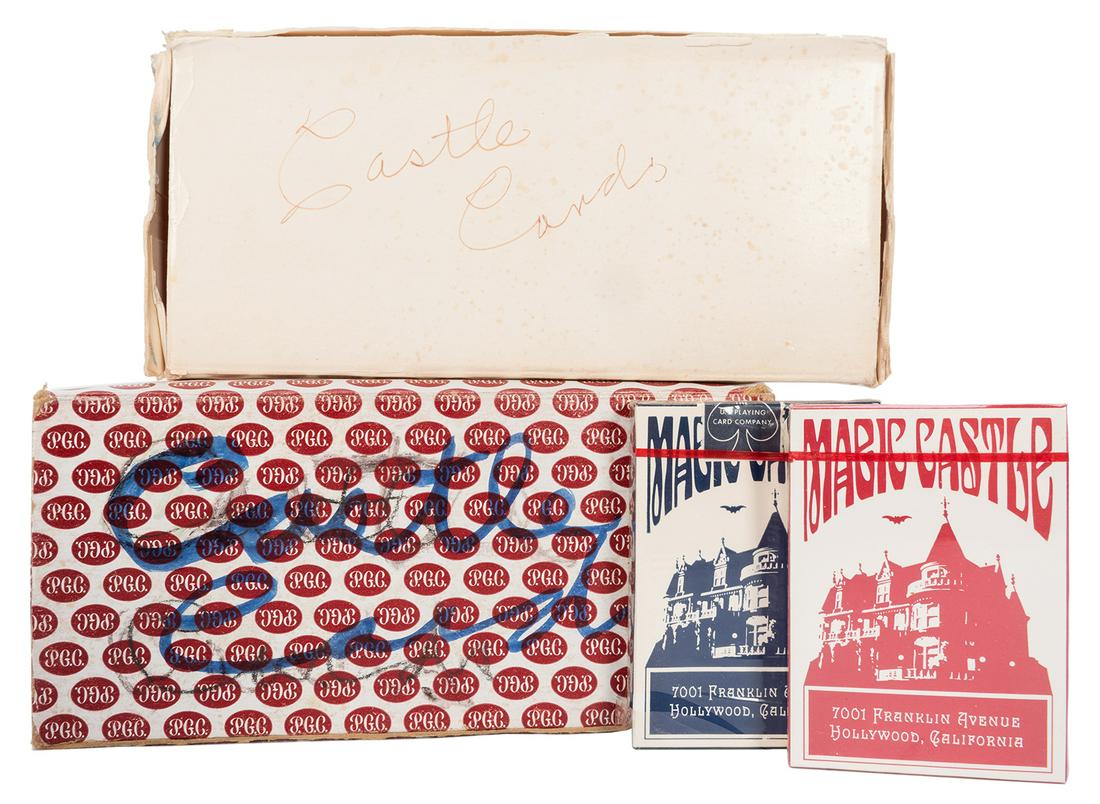 Two Bricks of Magic Castle Playing Cards. Hollywood ca. - May 02, 2020 ...