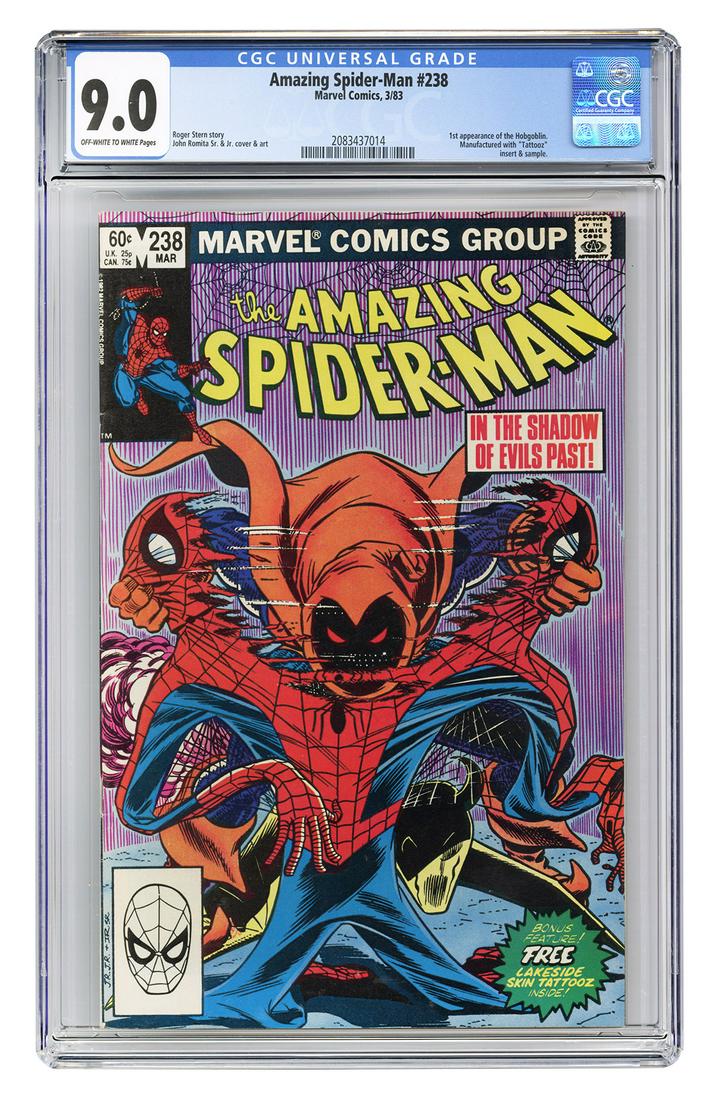 Amazing Spider-Man #238. Marvel Comics, 1983. CGC 9.0 - Jun 20, 2020 ...