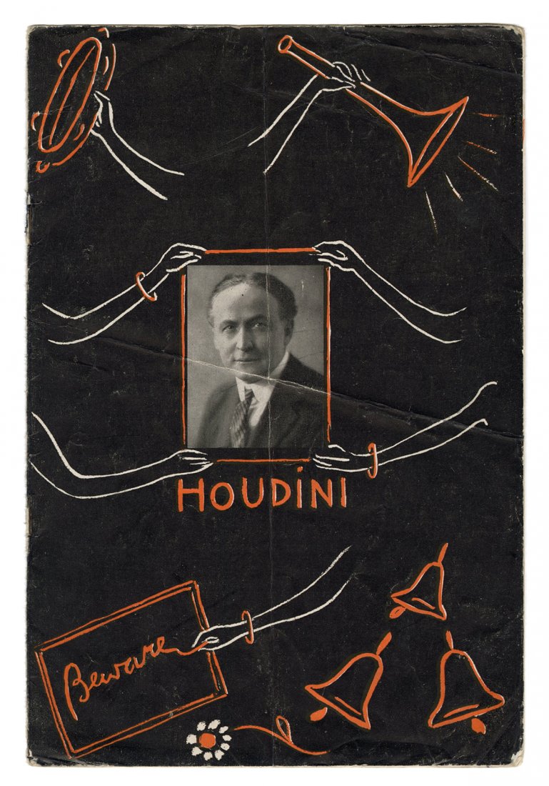 Houdini, Harry. Houdini Spiritualism-Themed Brochure - Jul 25, 2020 ...
