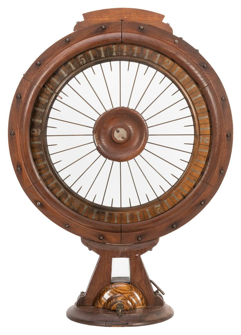 Early Fairest Wheel Trade Stimulator. Circa 1890. Plays