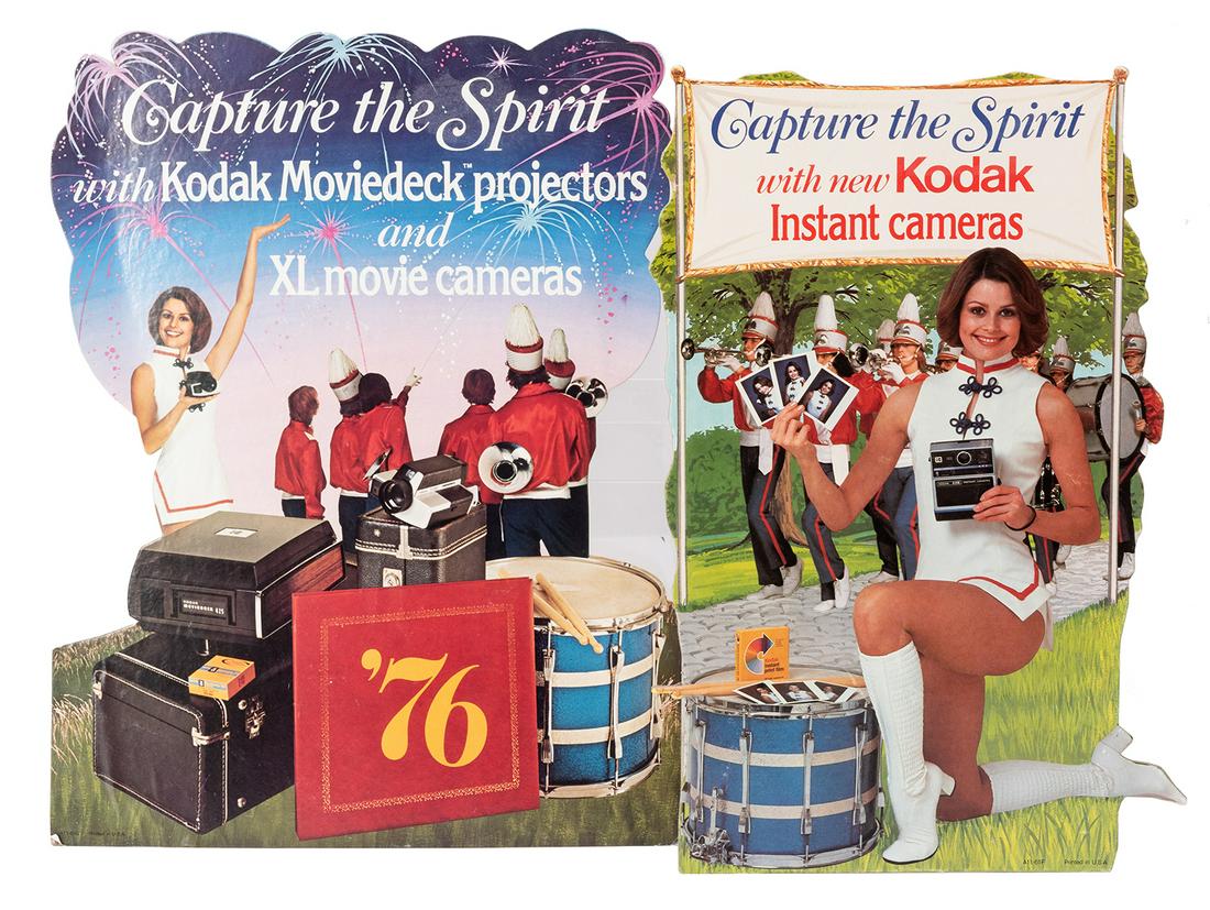 Pair Of Kodak U.s. Bicentennial Standee Signs. 1976. - Aug 29, 2020 ...