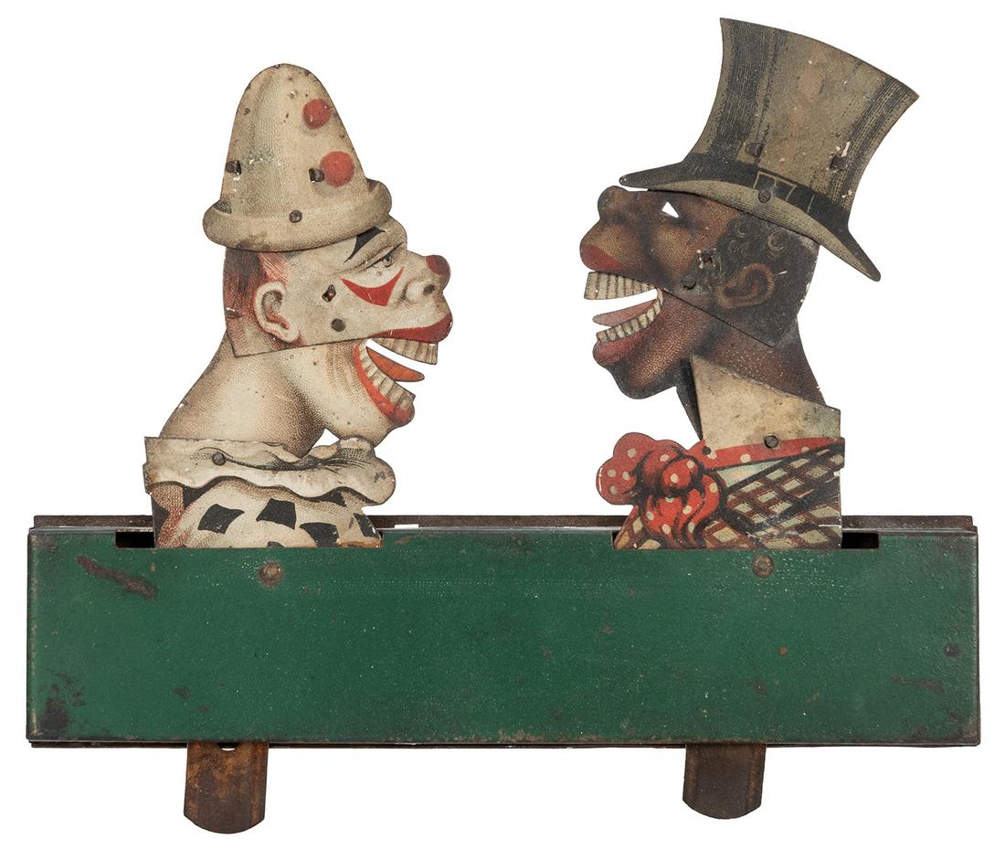 Black Americana Sambo and Clown Moveable Tin Litho Toy. - Aug 29, 2020 ...