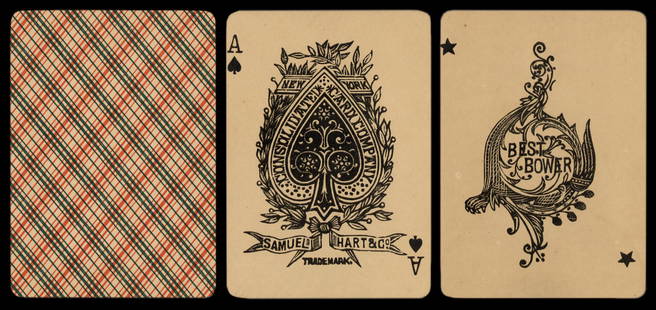Nycc Samuel Hart Squeezers No. 220 Playing Cards. Nycc,