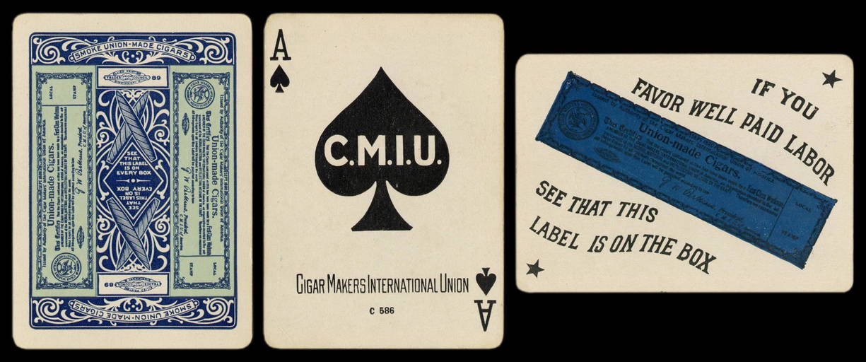 [tobacciana/labor Unions] Union Made Cigars Advertising