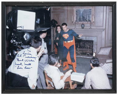 Lois Lane Actress Noel Neill Superman Photo Signed