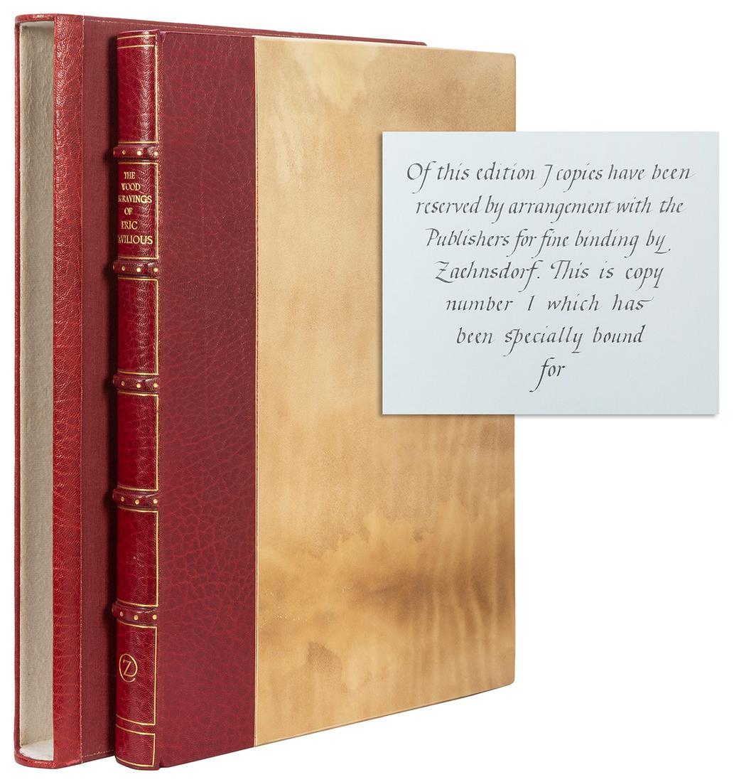 [binding]. Ravilious, Eric. The Wood Engravings