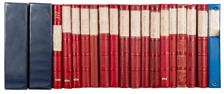 Three Volume Collection Of U.s. Commemorative Stamps